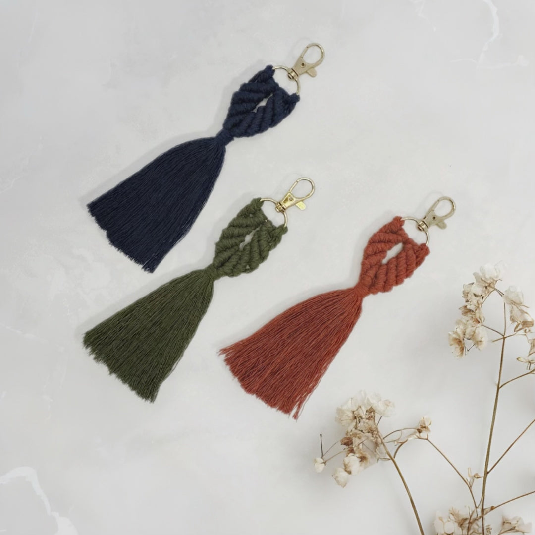 Handmade Macrame Keychains | Lala Fshasha